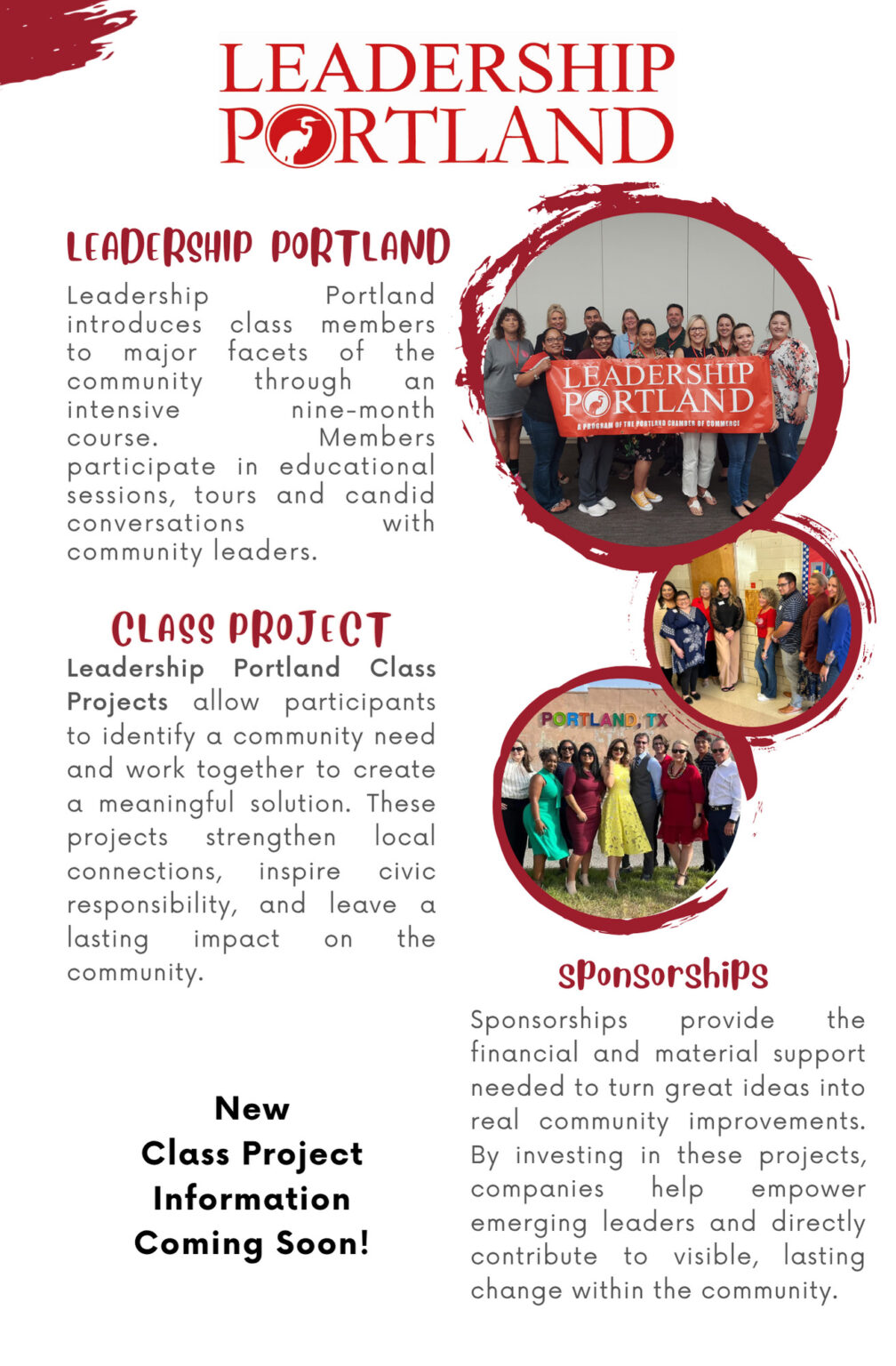 Leadership Project Sponsor - Portland Chamber of Commerce